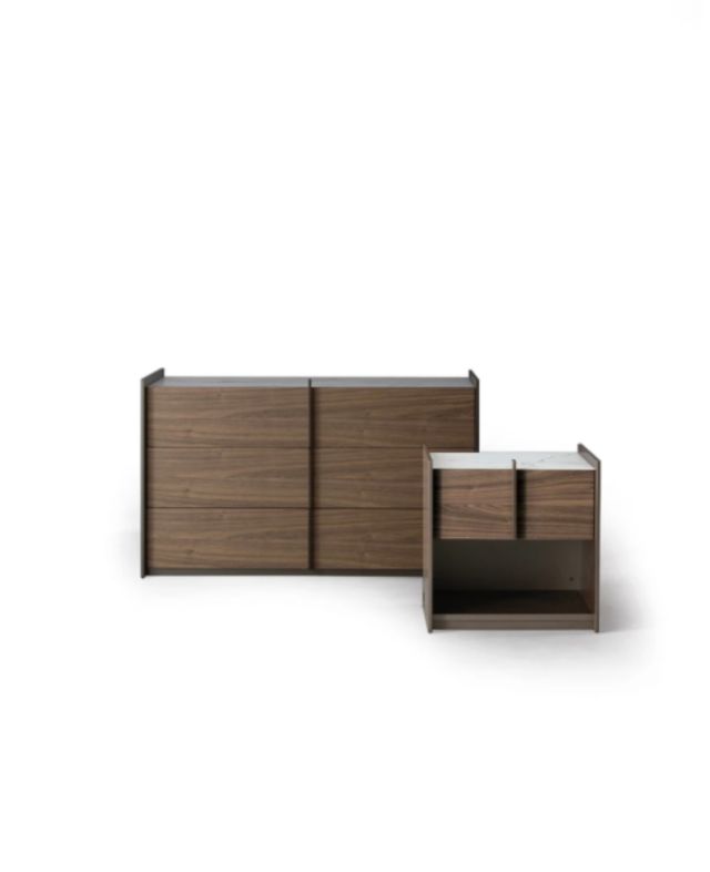 Olos bedside table - Bonaldo - Bedside table — Luxury Italian Furniture ...