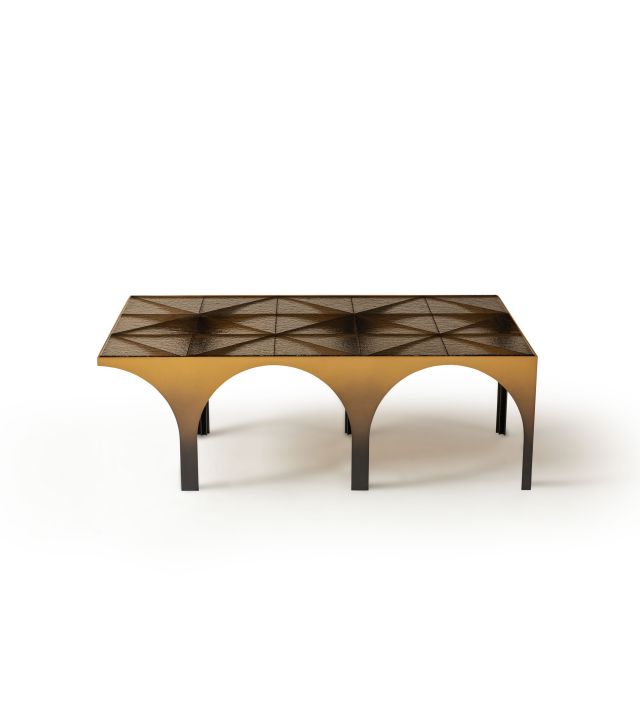 Fendi Casa Metropolis Coffee Table: Steel Construction, Dubai