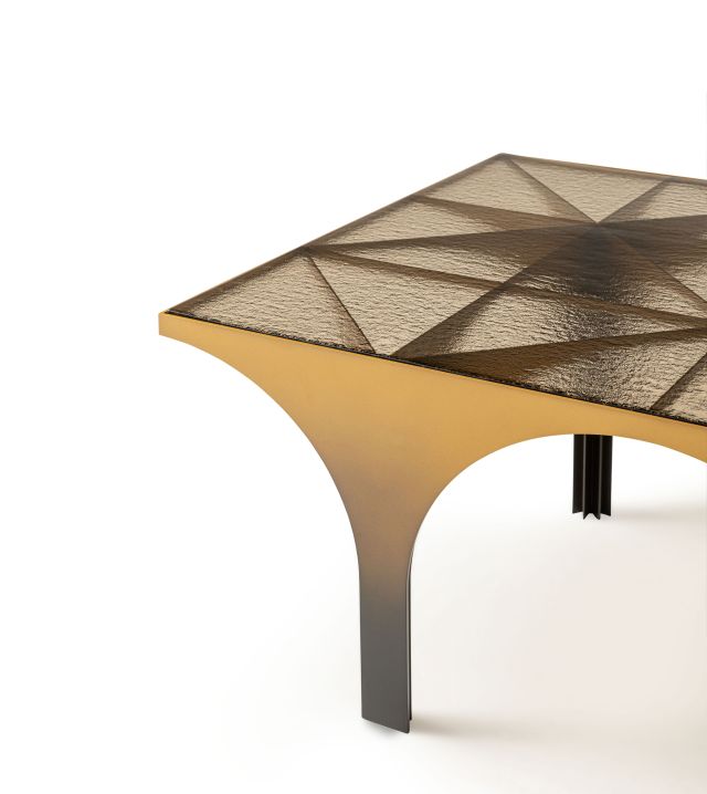 Fendi Casa Metropolis Coffee Table: Steel Construction, Dubai