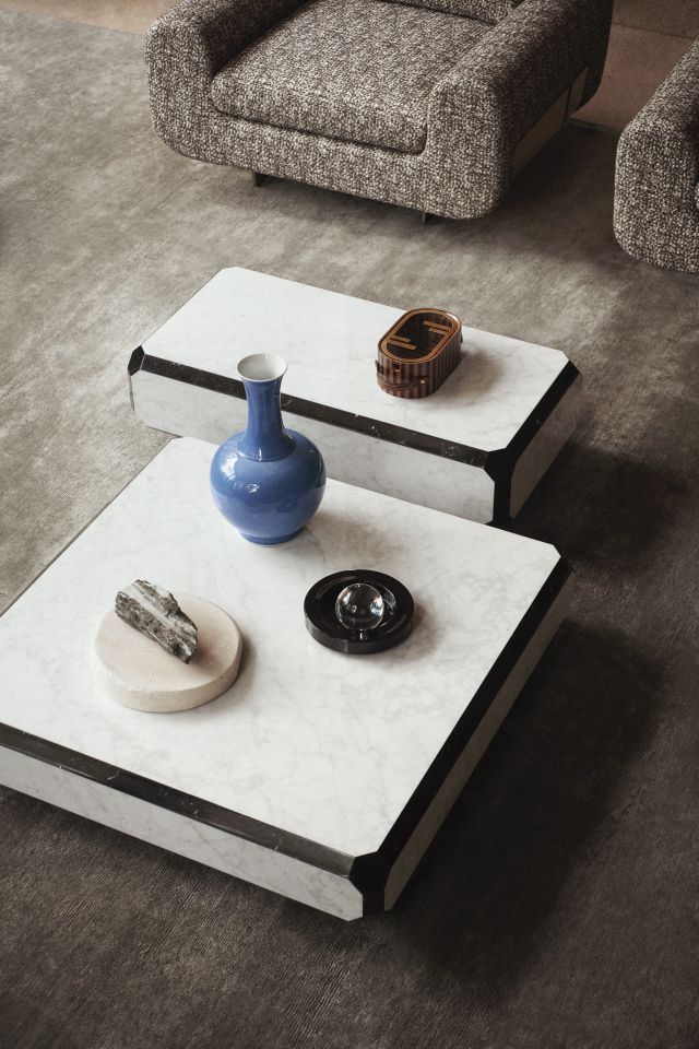 Tarsia coffee table - Fendi Casa - Coffee tables — Luxury Italian ...
