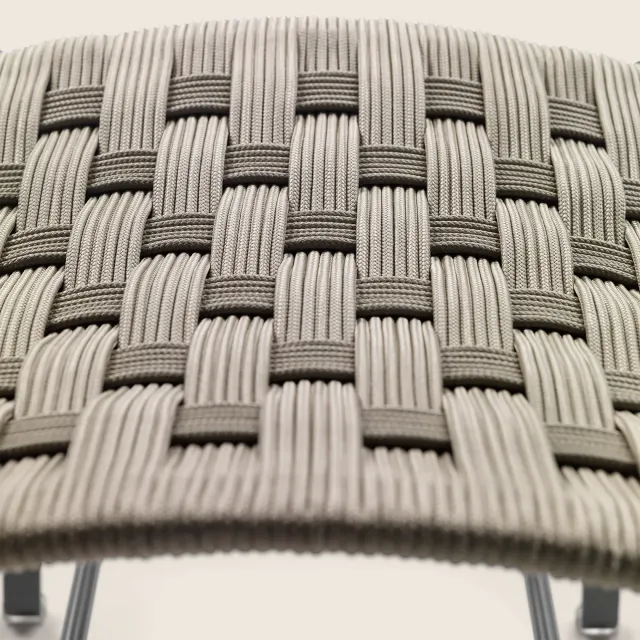 Flexform Carlotta Outdoor Armchair in Steel, Dubai