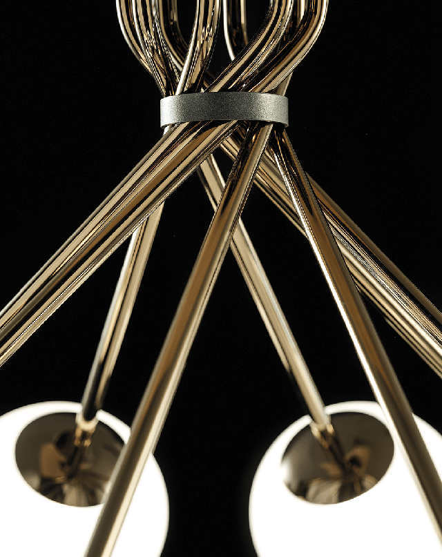 Italamp Tea Ceiling Lamp in Blown Satin Glass, Dubai - Italamp ...