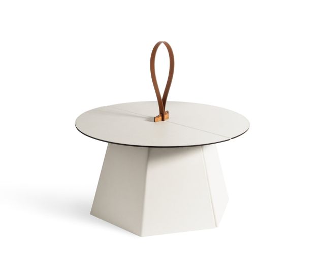 Pinetti Aile Folding Side Table, Versatile Indoor-Outdoor Use - Pinetti ...