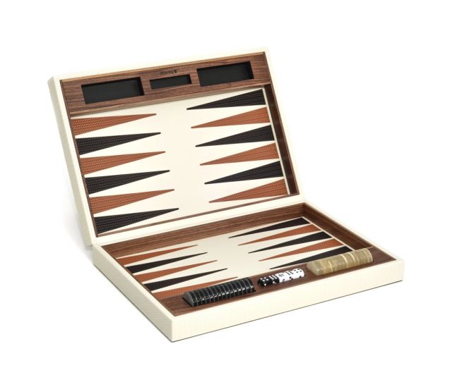 Pinetti Backgammon Set: Elegant Board Game for Home & Yacht - Pinetti - Board games — Luxury ...