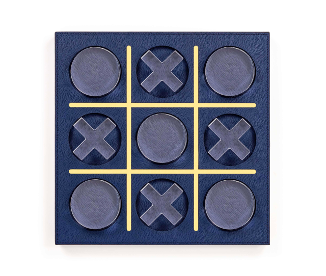 Pinetti Boston Tris Game in Italian Calfskin Leather, Dubai