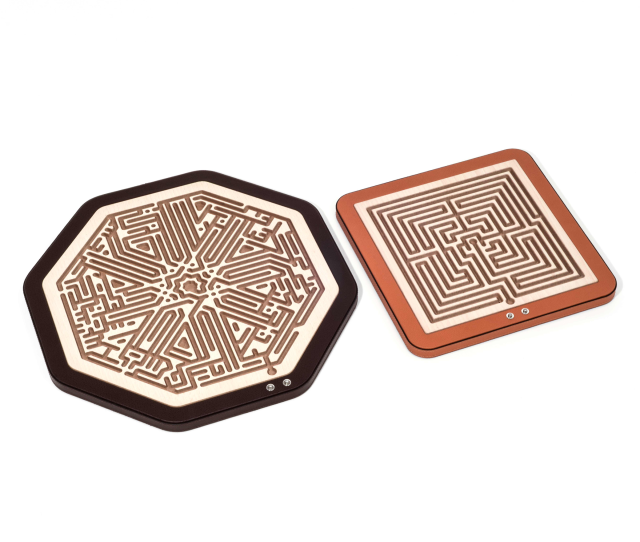 Pinetti Jinn Octagonal Labyrinth Board Game for Office & Yacht ...