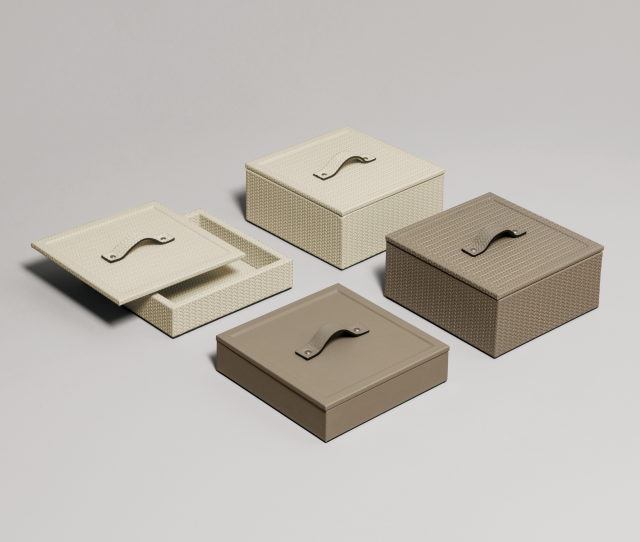 Pinetti Mati Square Box - Versatile Storage for Home & Yacht - Pinetti ...