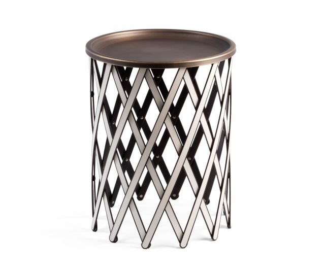 Pinetti Safari Folding Side Table for Wellness & Outdoor Spaces ...