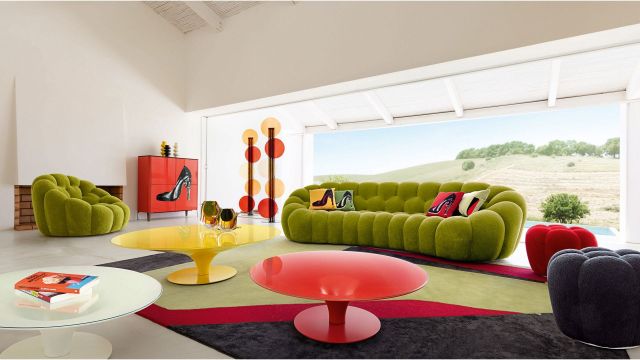 Bubble Pedro Almodóvar - Roche Bobois - Living room — Luxury Italian ...