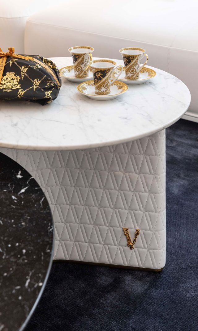 V-marble coffee tables - Versace Home - Coffee tables — Solomia Home Furniture – Official Dealer ...