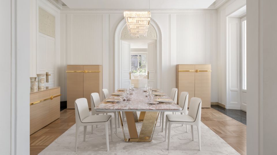 La Medusa dining table - Versace Home - Tables — Solomia Home Furniture ...