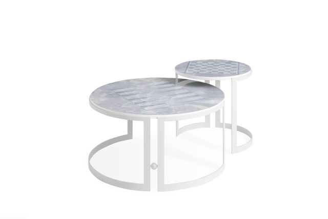 Iconic round limited-edition coffee tables - Versace Home - Coffee ...
