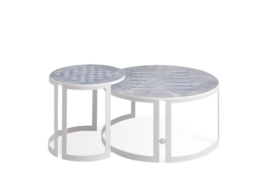 Iconic round limited-edition coffee tables - Versace Home - Coffee ...