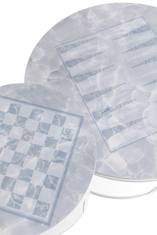 Iconic round limited-edition coffee tables - Versace Home - Coffee ...