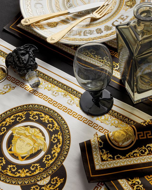 Medusa Gala Napkin & Placemat Set - Versace Accessories - Tableware ...