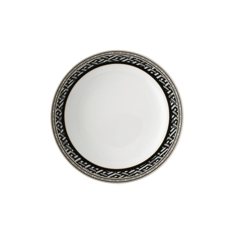 Versace La Greca Signature Deep Plate, 22 cm, Dubai - Versace ...