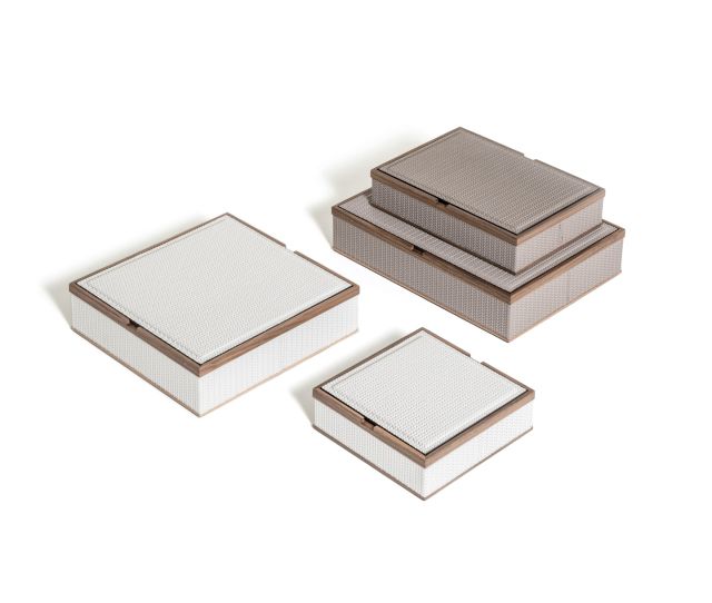 Astrea Square Box - Pinetti - Boxes — Luxury Italian Furniture Store