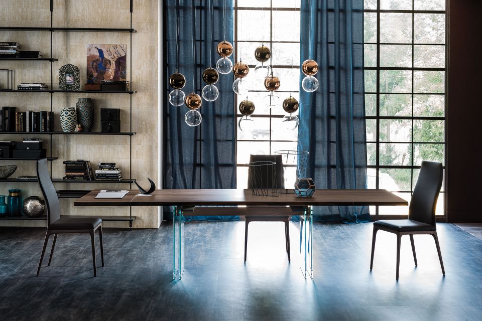 Cattelan Italia IKON Drive Extendible Table in Walnut, Dubai - Catellan ...