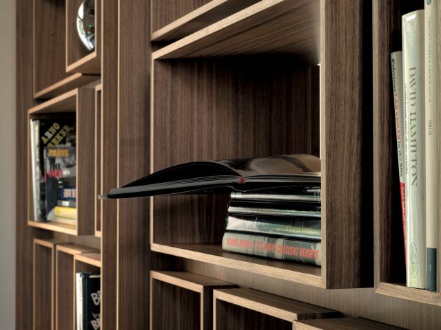 First - Porada - Bookcases — Luxury Italian Furniture Store
