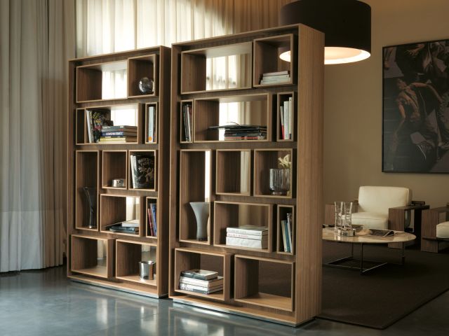 First - Porada - Bookcases — Luxury Italian Furniture Store