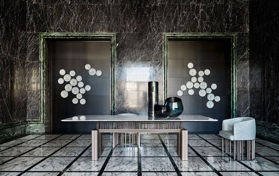 Giorgetti G-Code Table: طاولات مصممة إيطالية في الإمارات