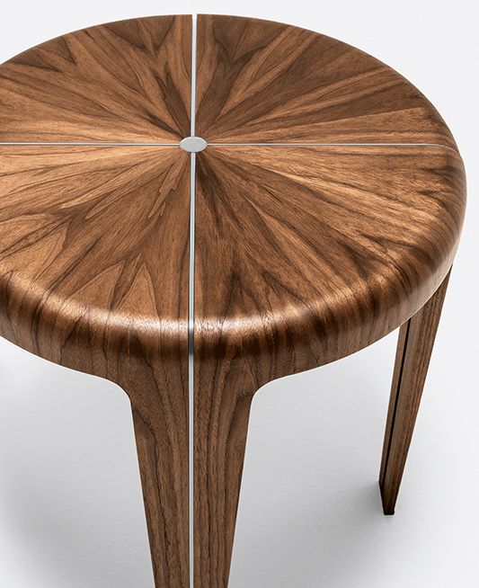 Giorgetti Round Small Table: Italian Furniture for the UAE