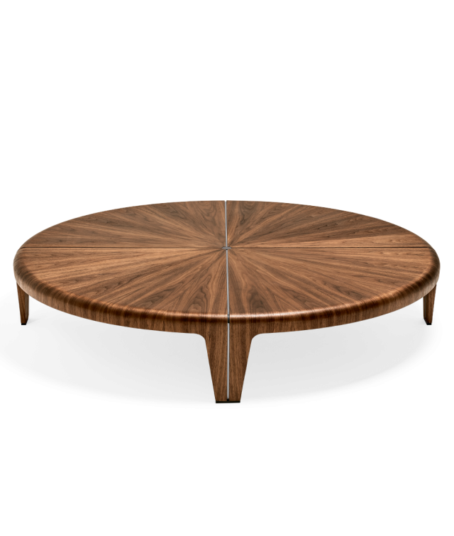 Giorgetti Round Small Table: Italian Furniture for the UAE