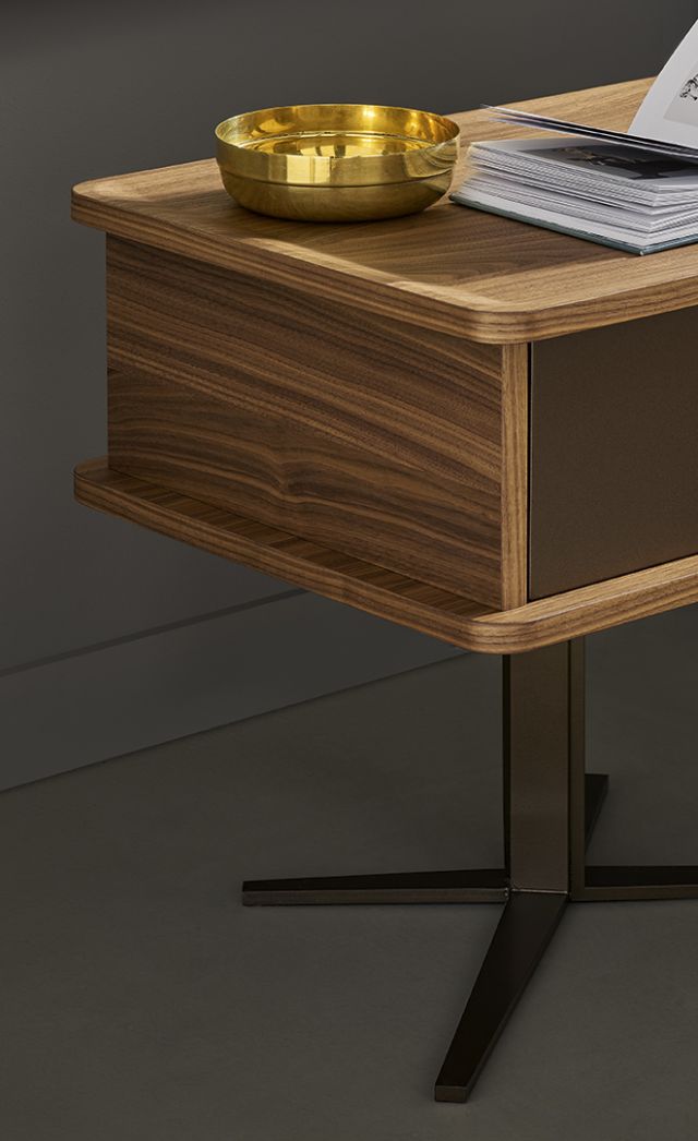 Nelson bedside table - Bonaldo - Bedside tables — Luxury Italian Furniture Store