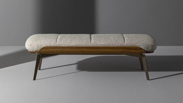 Bonaldo Olos Bench: Italian Furniture for Dubai Villas