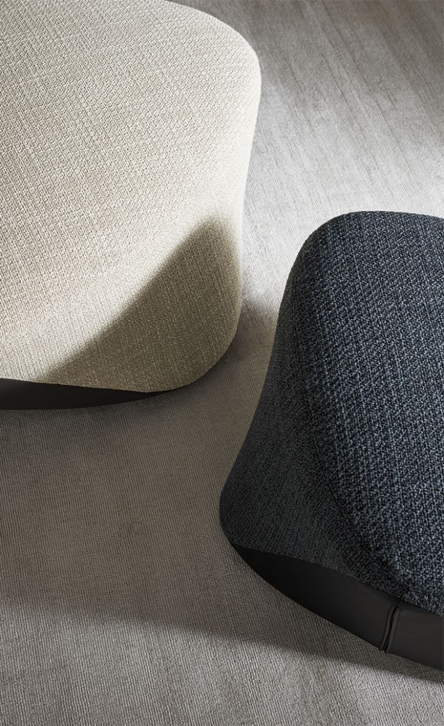 Bonaldo Seki Ottoman: Sculptural Seating for UAE Villas