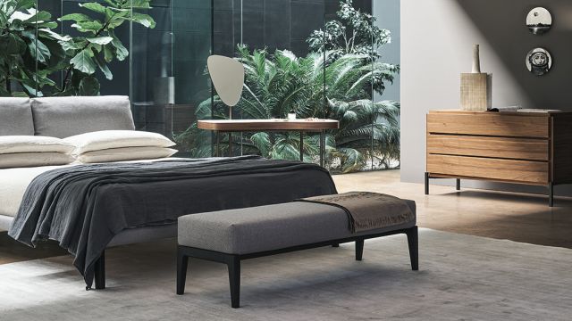 Bonaldo Venus Vanity Desk with Walnut Lid Box, Dubai - Bonaldo - Vanity ...